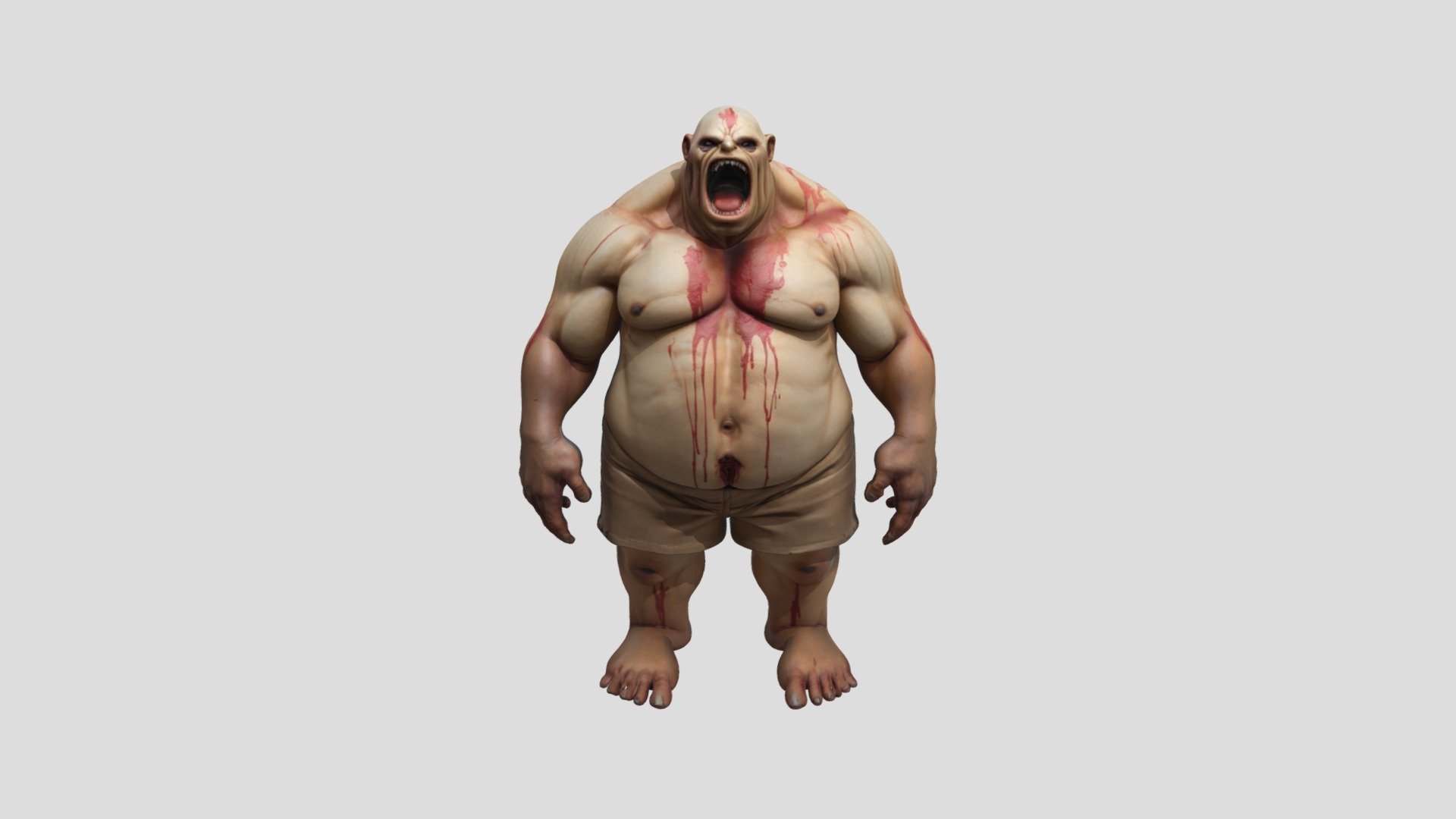 Buff Orge - Download Free 3D model by babywolfstudios [7fc9f54] - Sketchfab