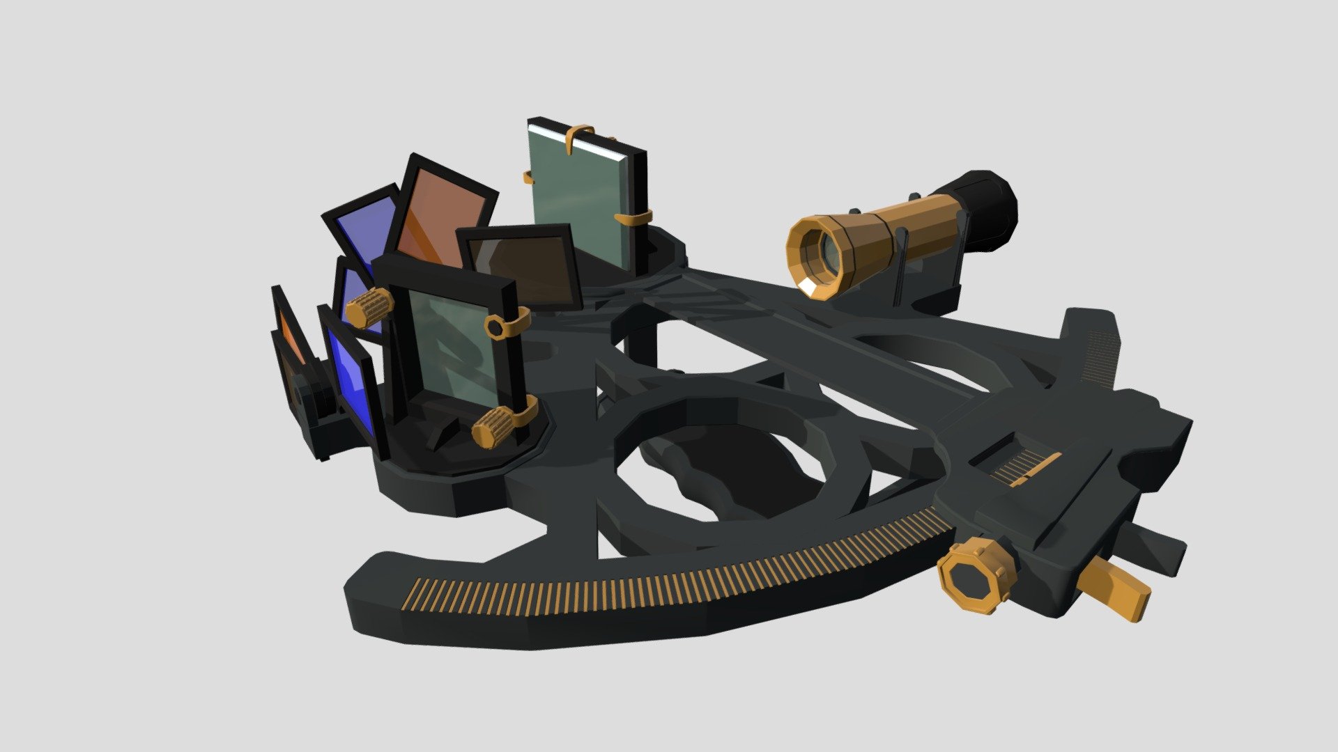 Sextant - 3D model by nebesnariba [7fcacdc] - Sketchfab