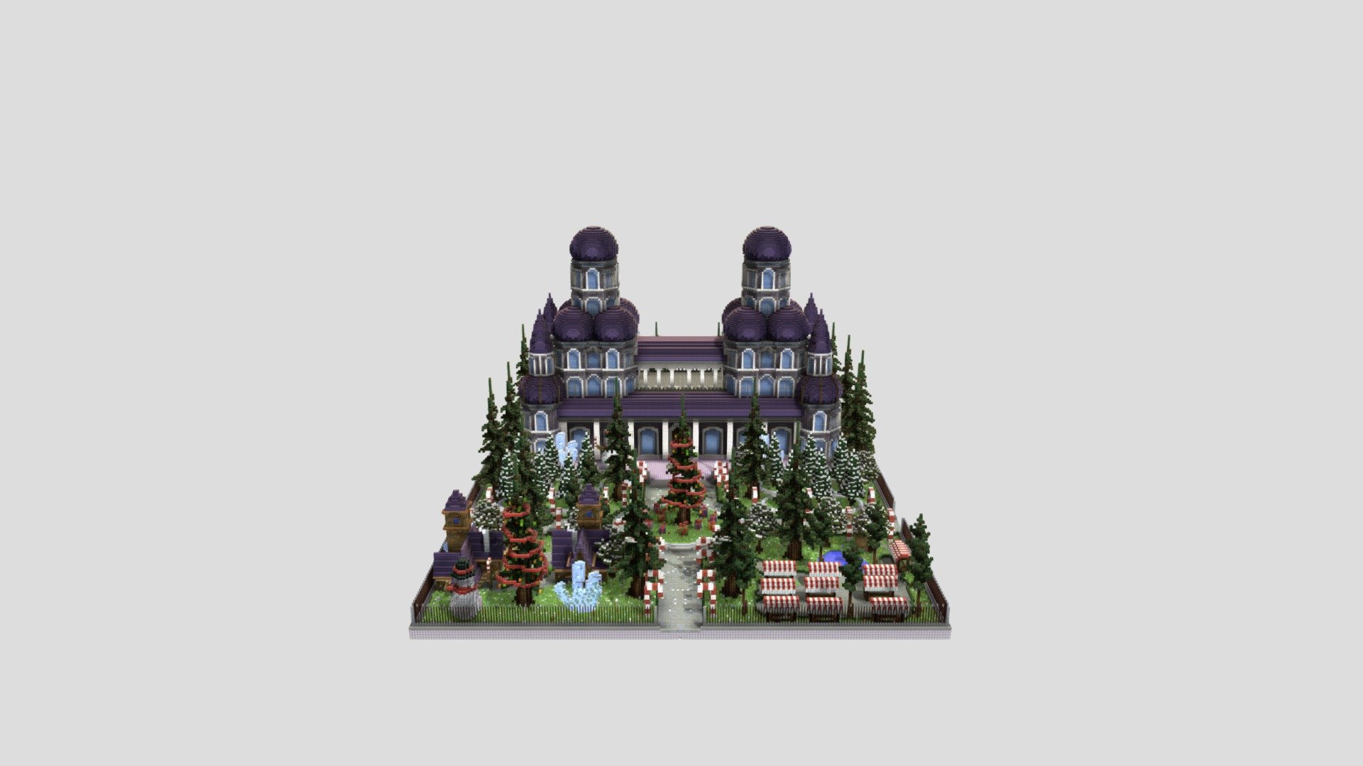 Blue Castle Christmas Spawn - 200x200 - 3D model by Senior Studios ...