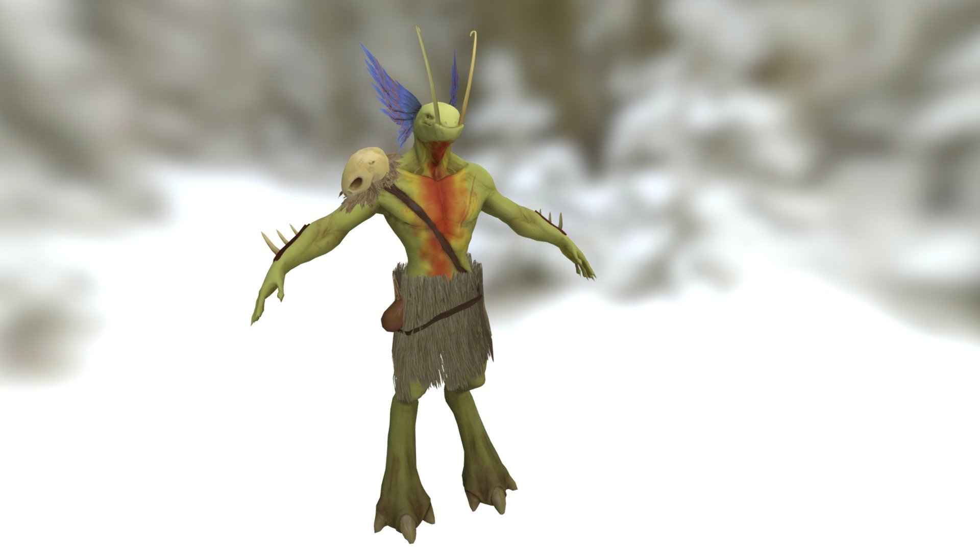 Frogman - 3D model by 05dastarli [7fce902] - Sketchfab