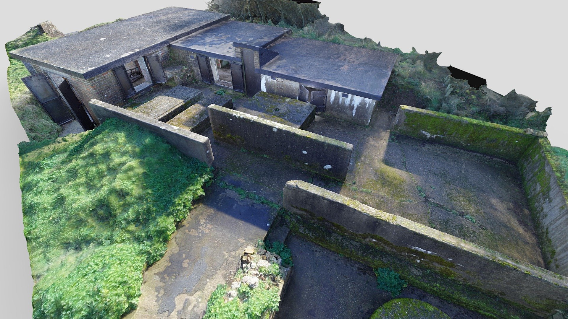 White Cliffs, D2 Heavy AA Battery Command Post - 3D model by National ...