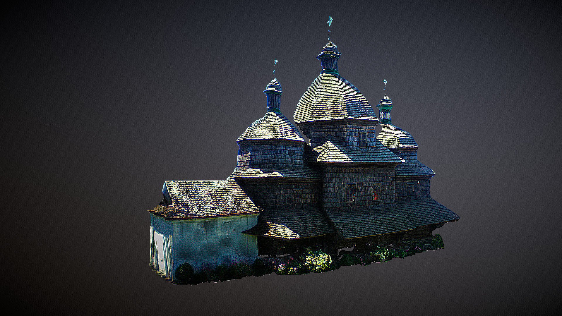 Holy Trinity Church fasade - 3D model by Ярослав Костик (@ykdesign ...
