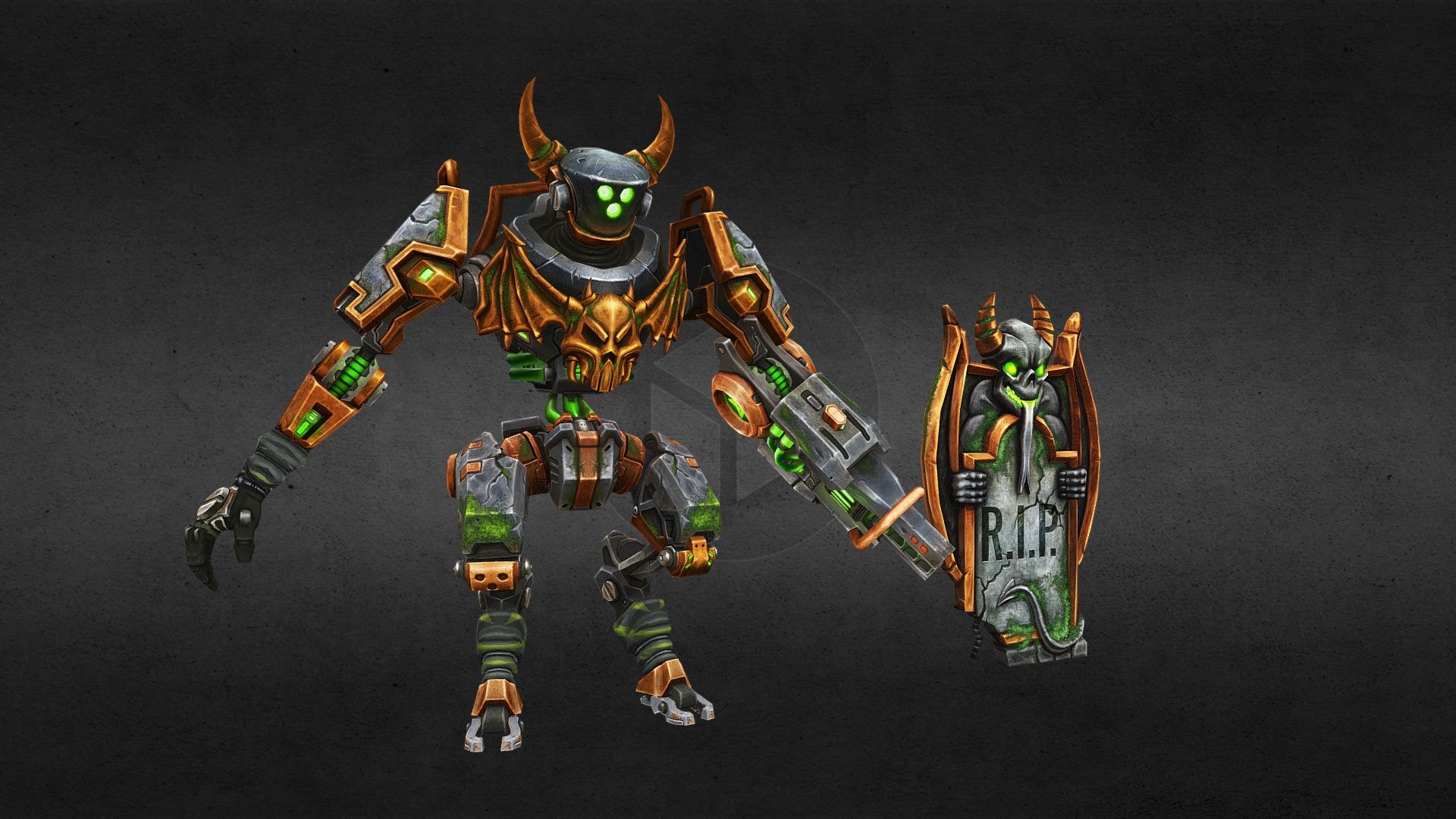 Azrael - 3D model by CC (@ccsf) [7fd5a76] - Sketchfab