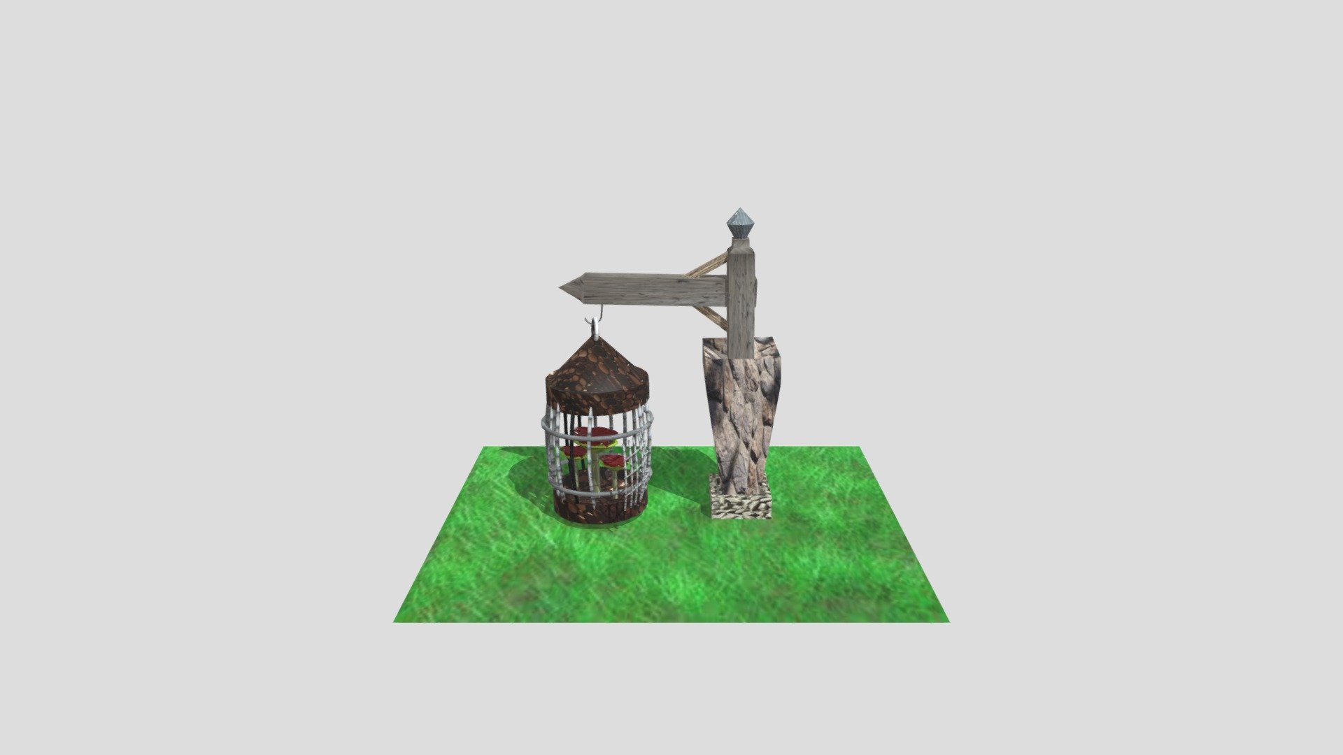 prop cage - 3D model by farheen99 [7fd6475] - Sketchfab