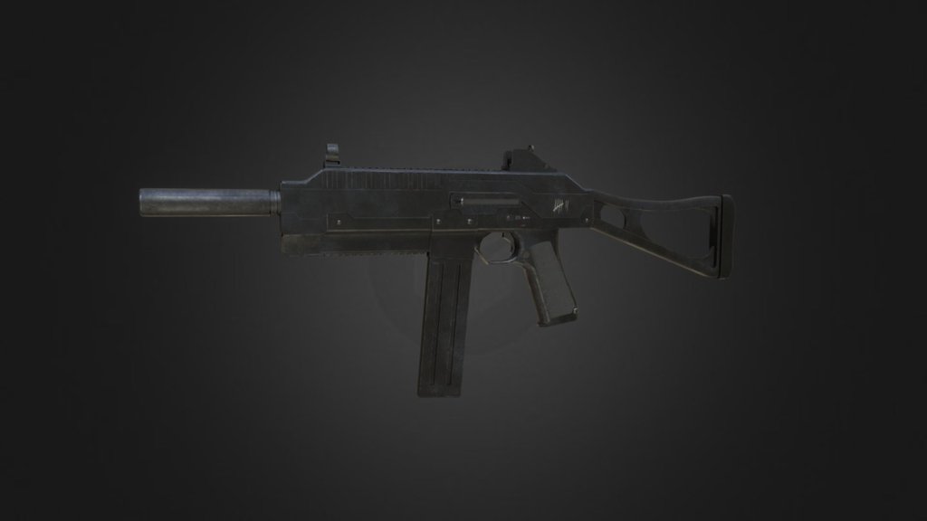SMG - 3D model by jordansnell32 [7fd6778] - Sketchfab