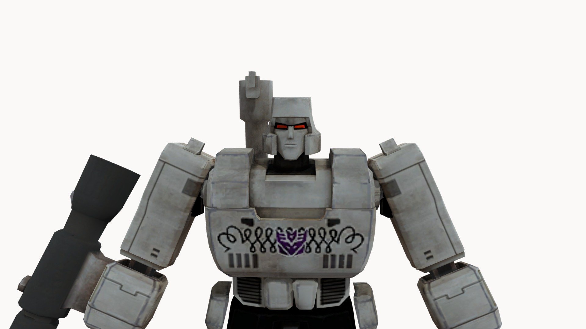 Transformers The Game Megatron G1 - Download Free 3D model by Pipo Game ...