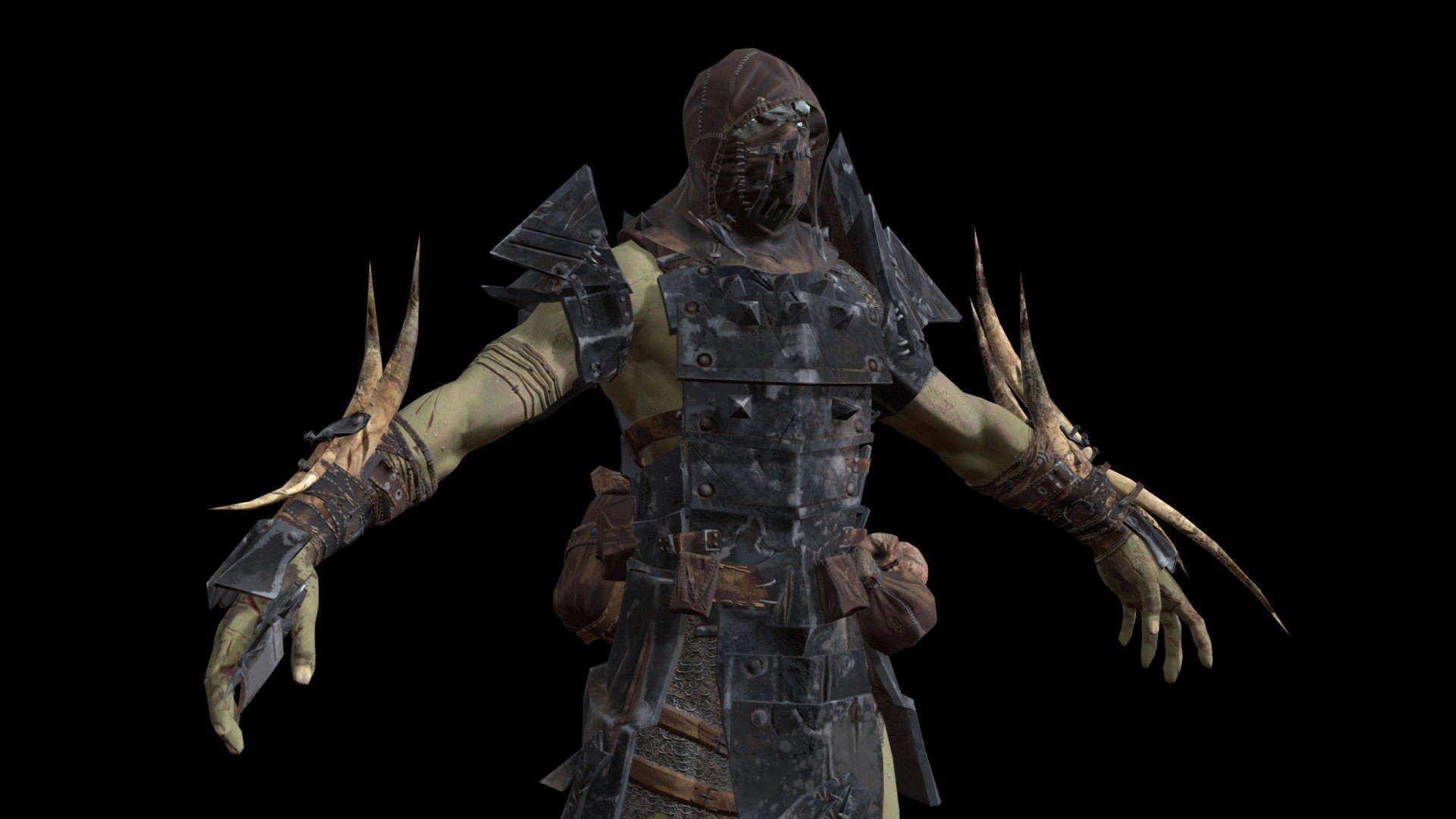 Orc assasin 2 - Buy Royalty Free 3D model by dremorn [7fd9624 ...