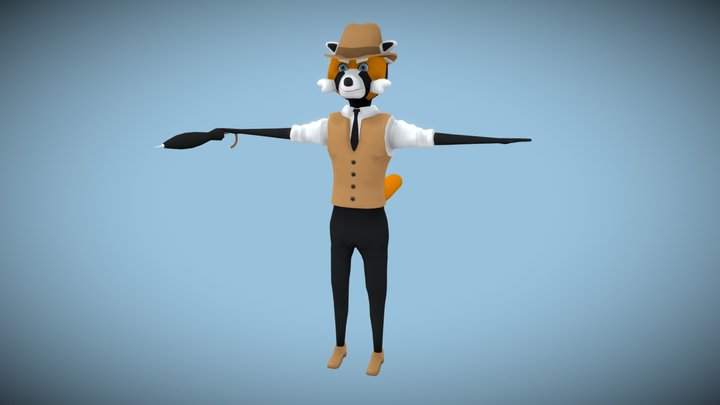 Low-poly-character 3D models - Sketchfab