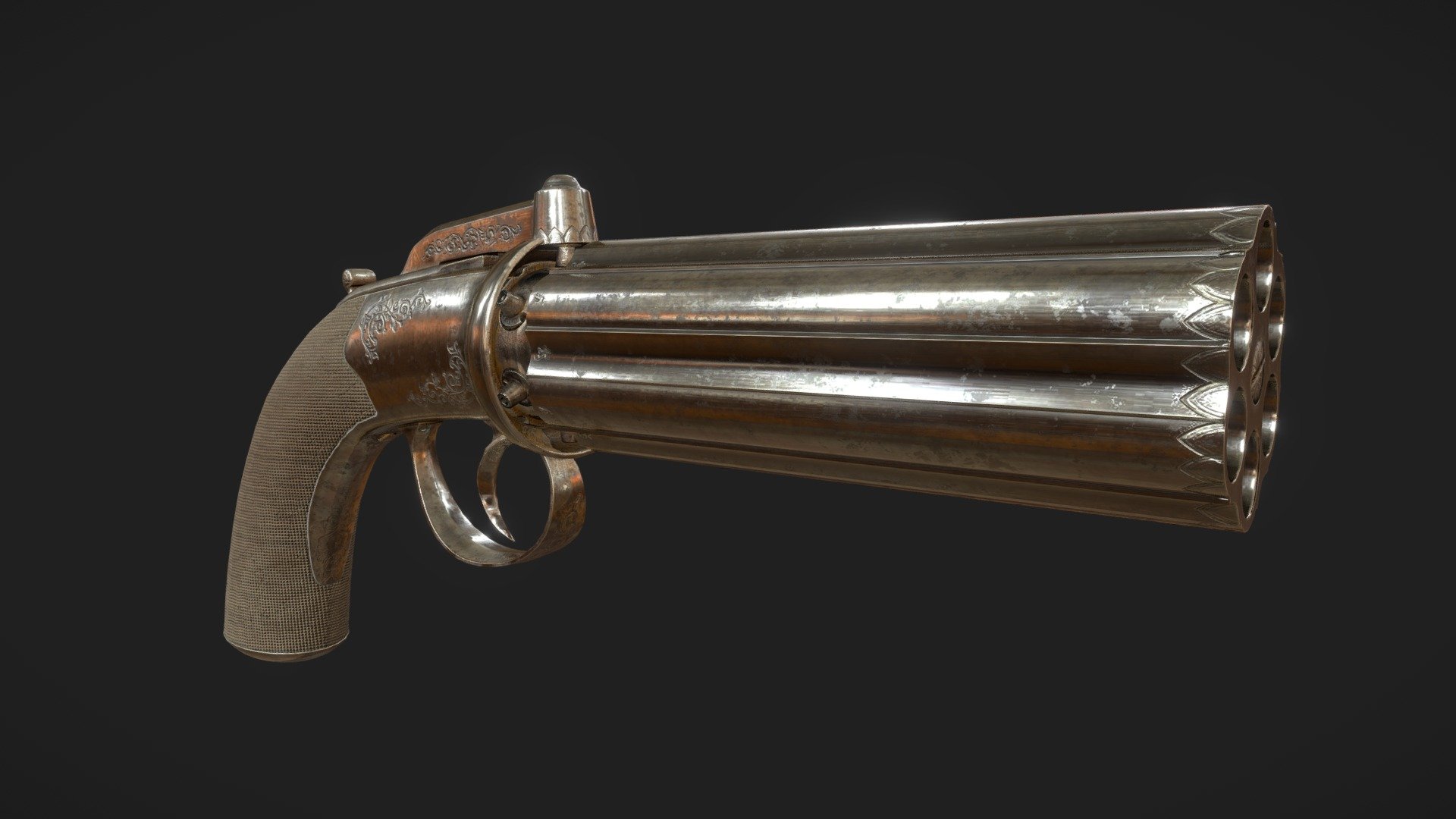 Pepperbox - Download Free 3D model by panrichi [7fda352] - Sketchfab