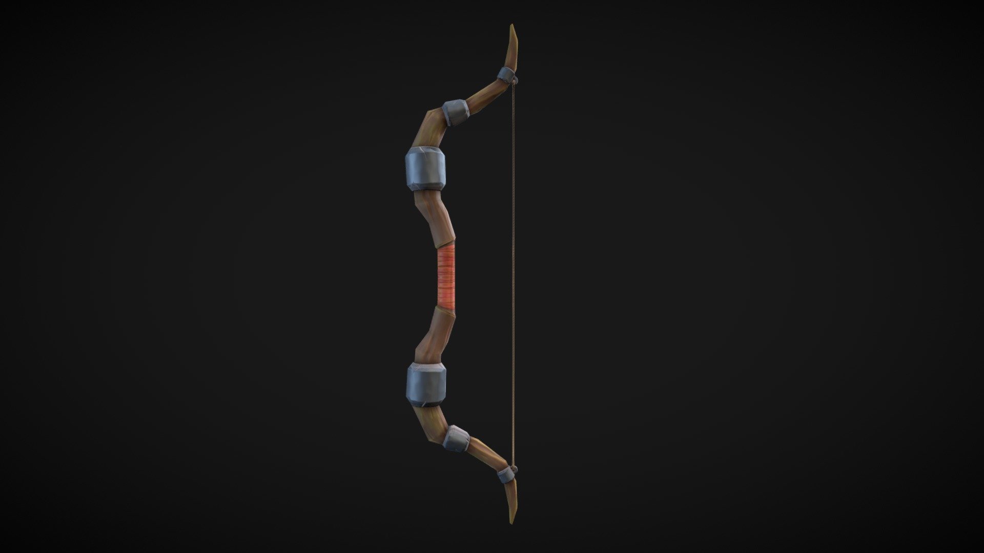 Stylized Bow - 3D model by KINXZ [7fdc66a] - Sketchfab