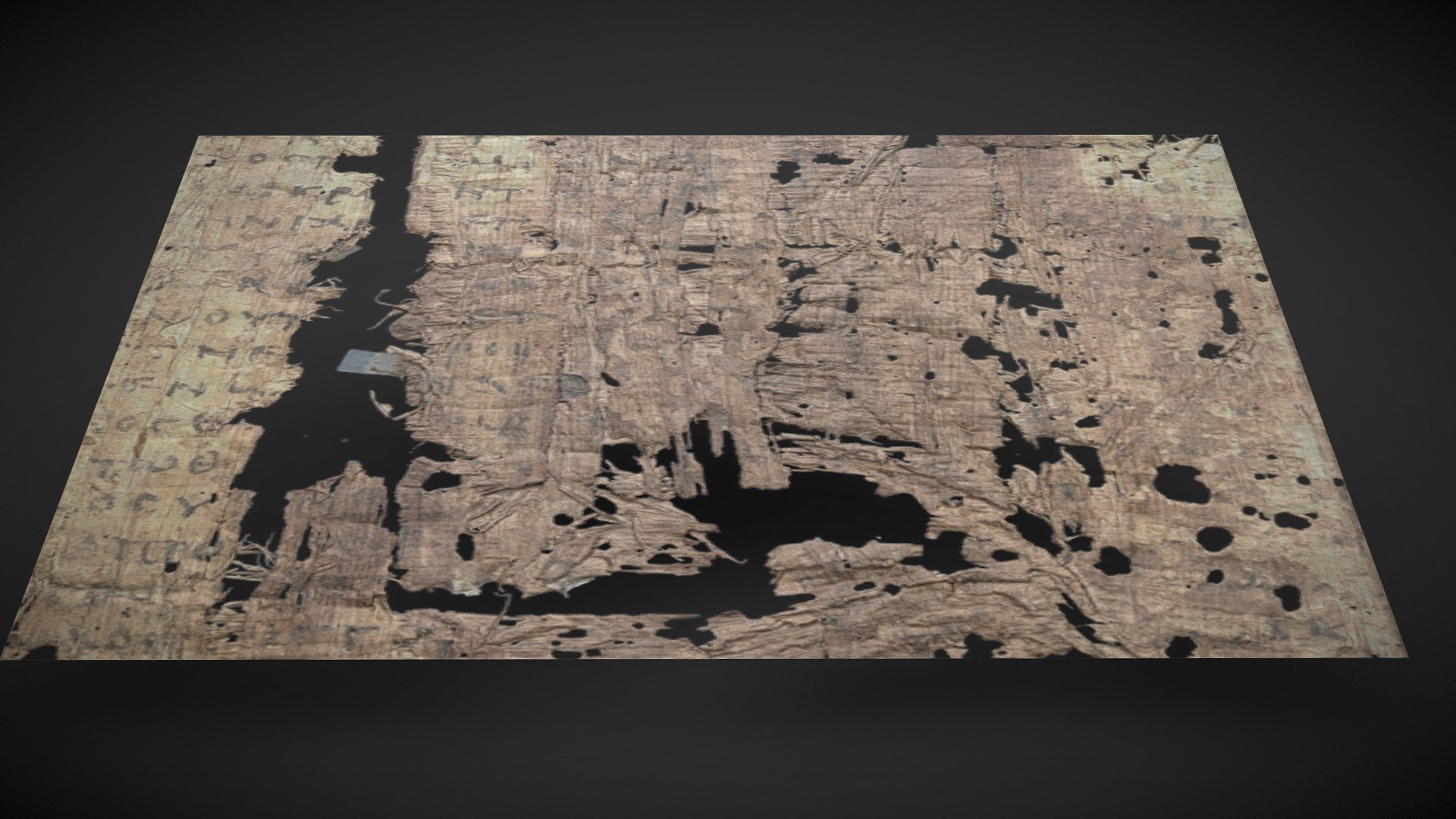 Papyrus RTI - 3D model by Thomas Flynn (@nebulousflynn) [7fdc79d ...
