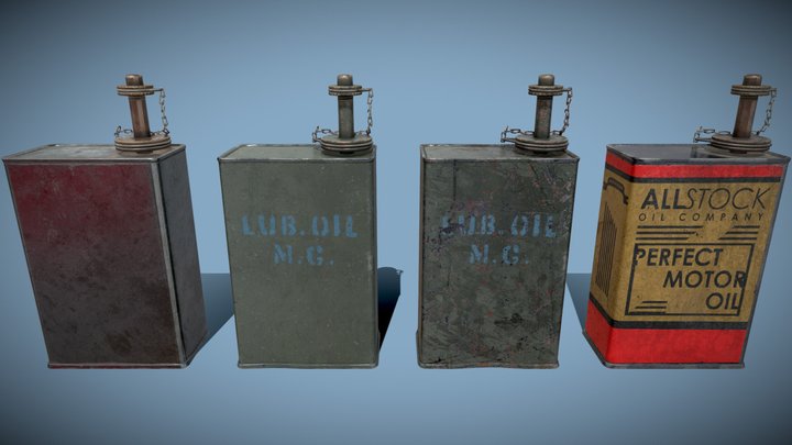 Oil-can 3D models - Sketchfab