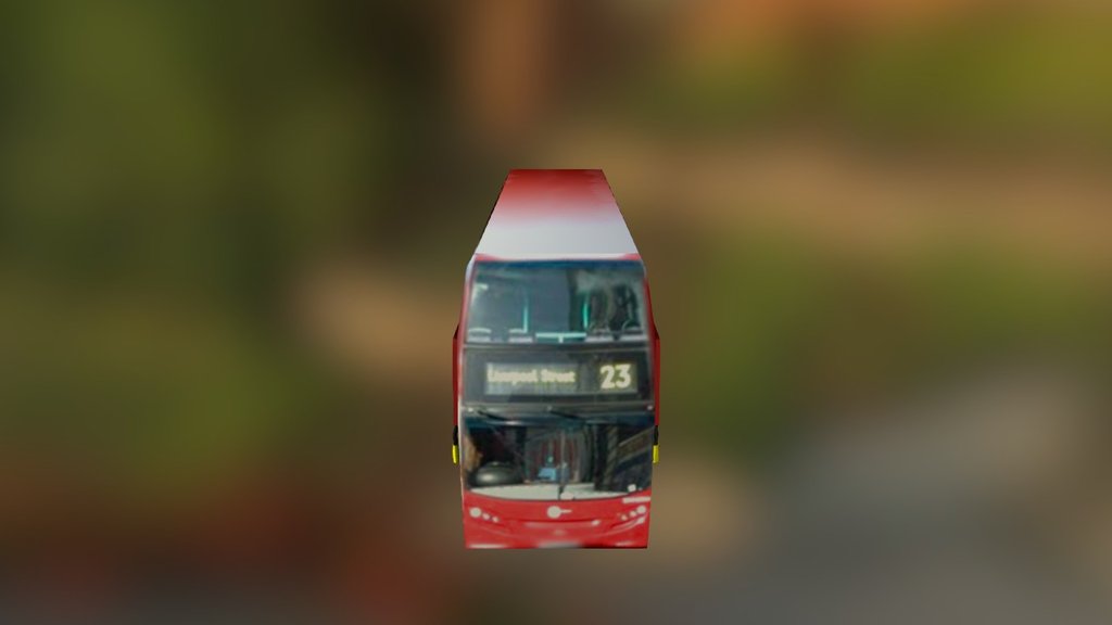 LowPoly Bus London - 3D model by nick.hintjes [7fdf9c8] - Sketchfab