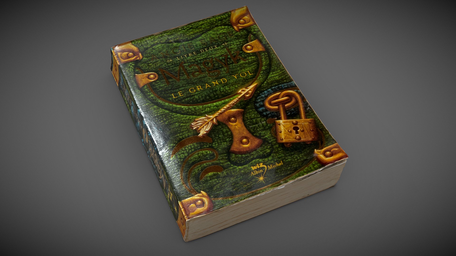 Magyk Book - Buy Royalty Free 3D model by 3DSCANFR (sdrn) (@3DSCANFR ...