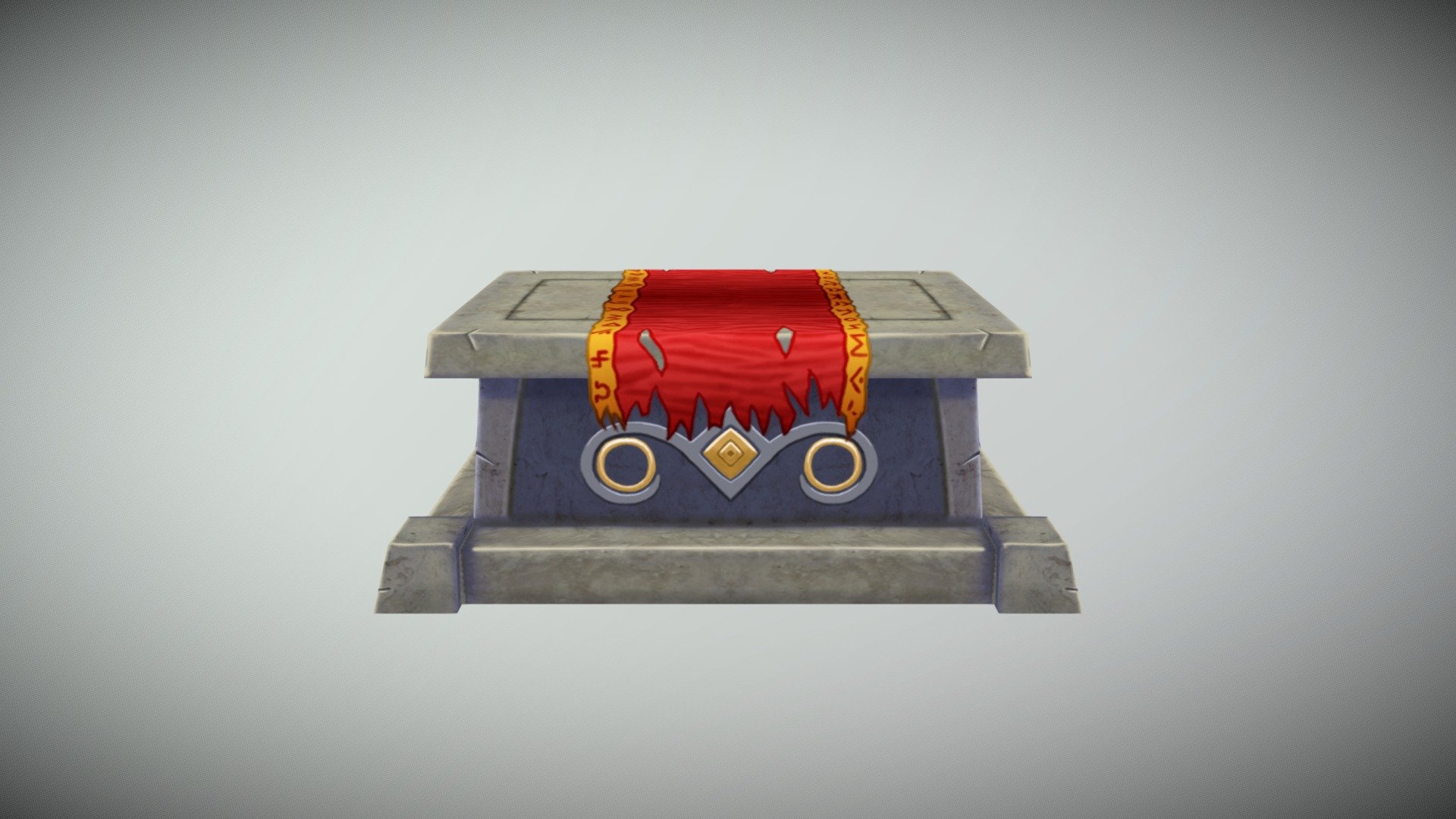 Handpainted Stone Altar - 3D model by goldensun441 [7fe0425] - Sketchfab