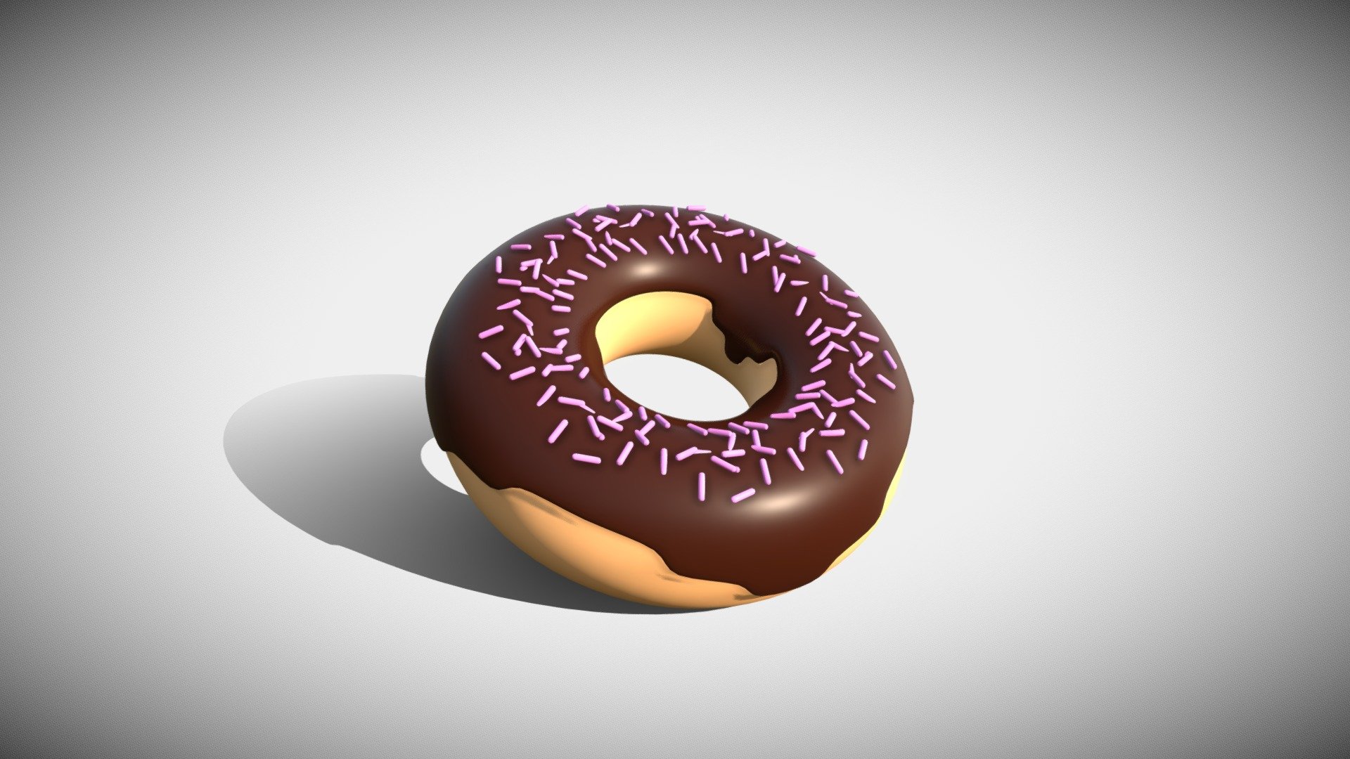 Donut - 3D model by ep617954 [7fe165d] - Sketchfab