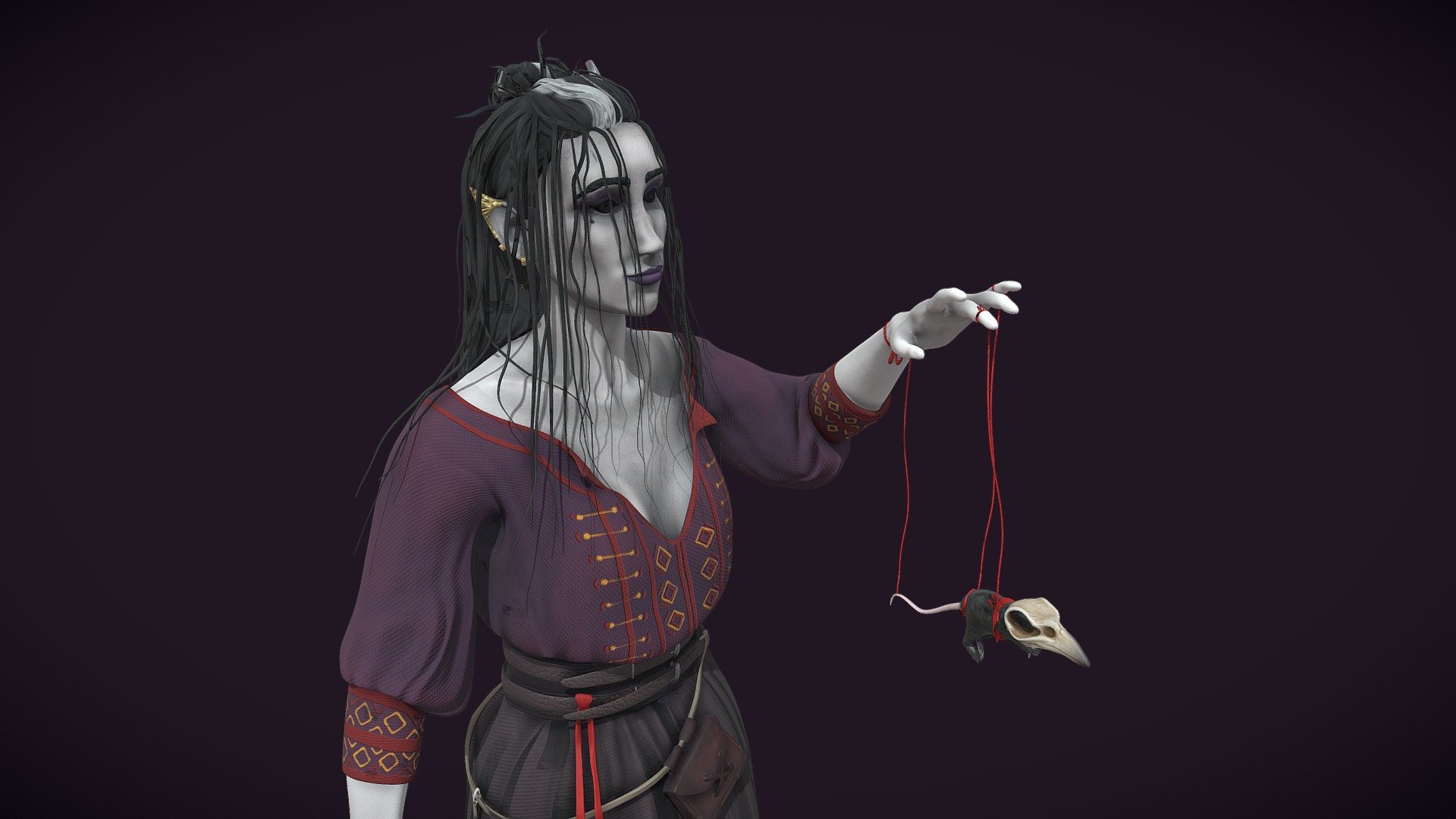 Laudna~Criticale Role - 3D model by SaraTremerie [7fe17b4] - Sketchfab