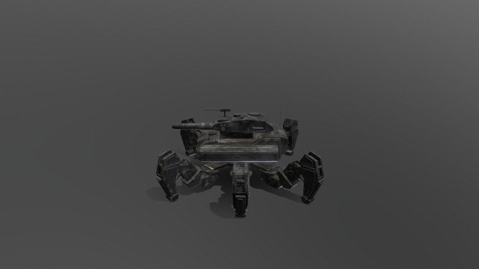 Spider Tank - 3D model by Tauan Talari Bellintani (@tauanbellintani ...