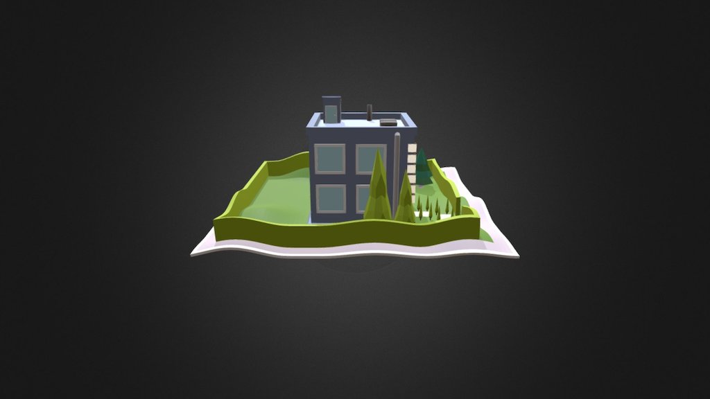 Blue Building - Download Free 3D model by fabio.ribeiro [7fe1da9 ...