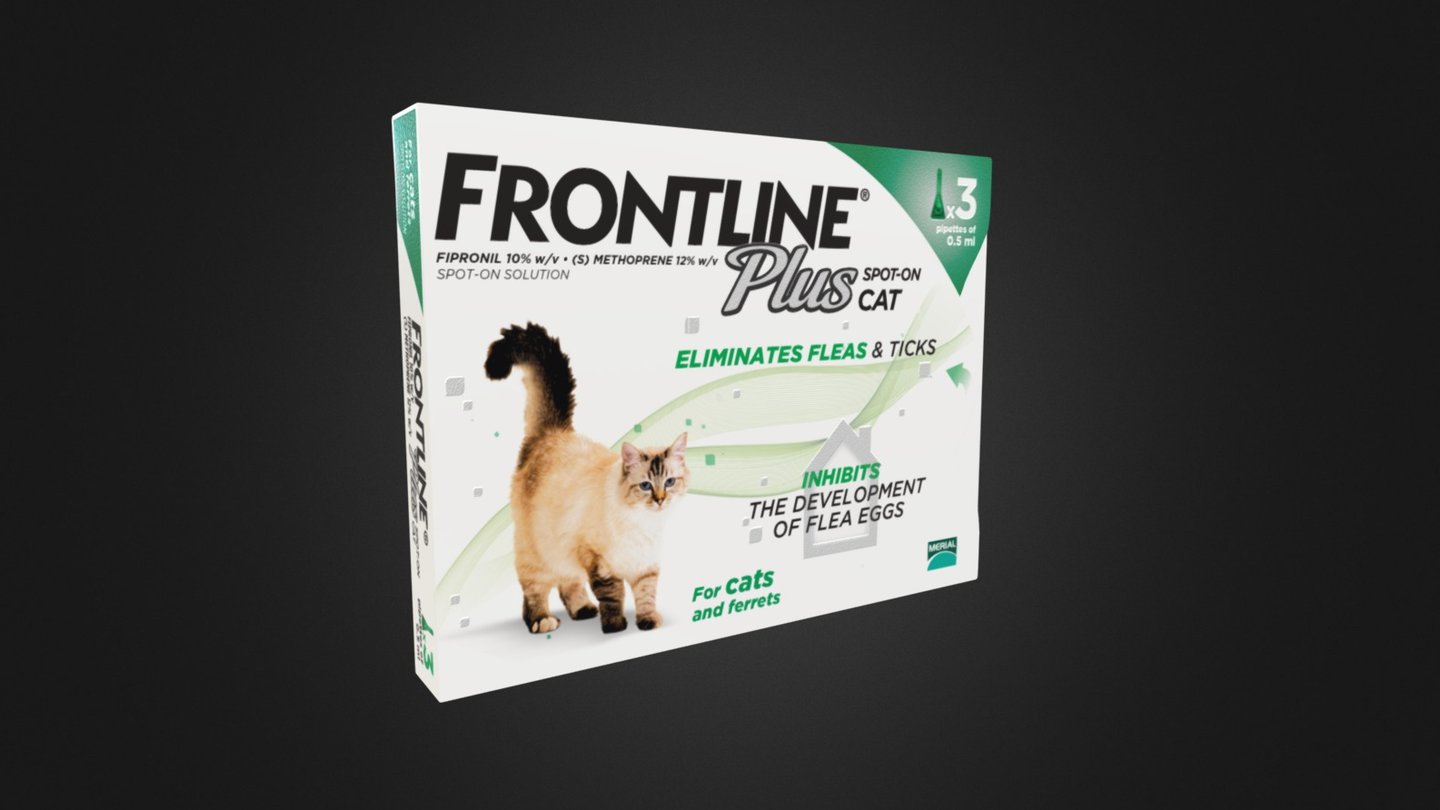 Frontline Plus Spot-On Dog S - 3D model by Farhan Farrukh ...
