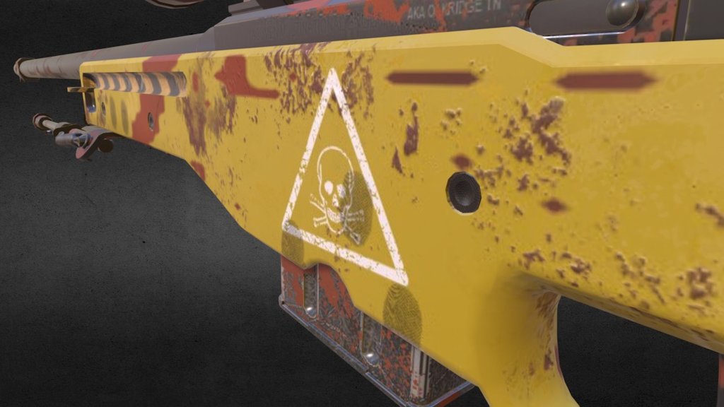 AWP | Machinery v1 - 3D model by Karti [7fe54b3] - Sketchfab