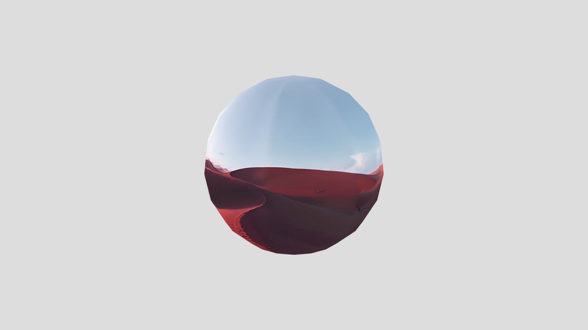 SkyBox red desert - Download Free 3D model by Daniel.Pikl [7fe5ae0 ...