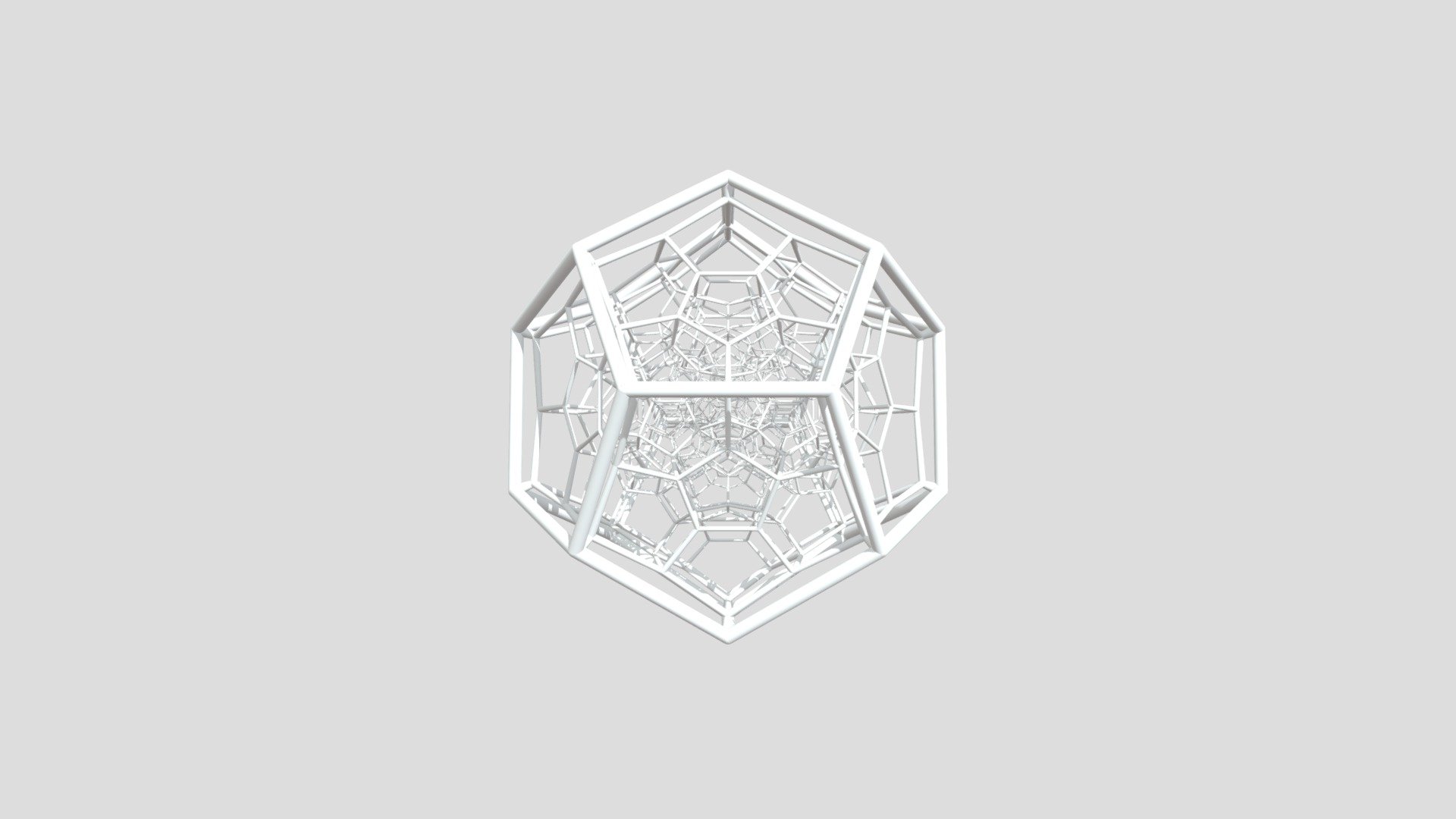 120-cell Model - 3D model by pardesco [7fe64f8] - Sketchfab
