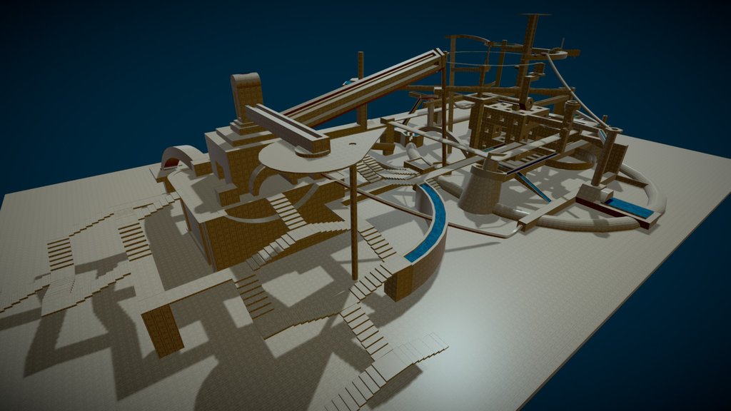 Game Map - A 3D model collection by Space_One (@aslbekburonbey) - Sketchfab