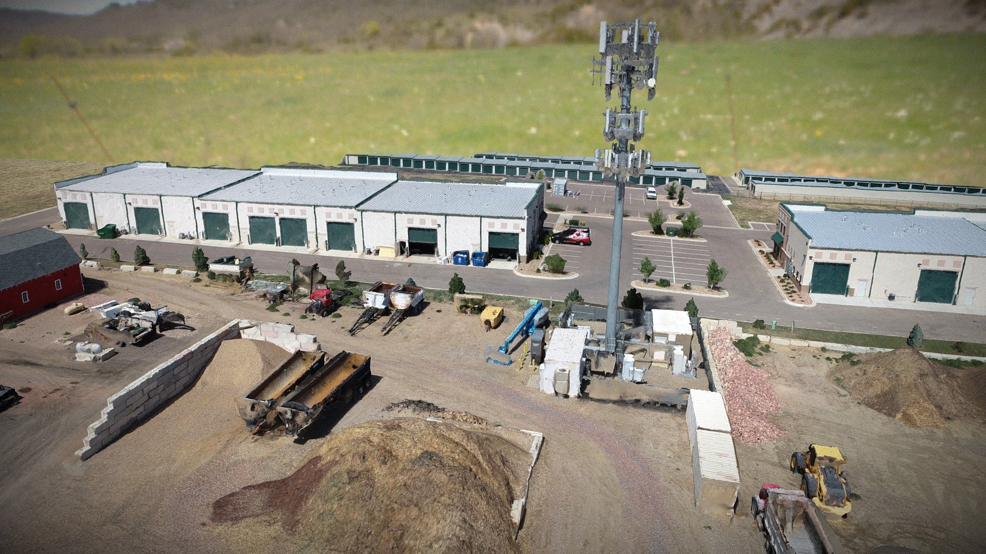 Cell Tower Inspection Class Example 1 - 3D model by Drone U (@droneU) [7fea4b1] - Sketchfab