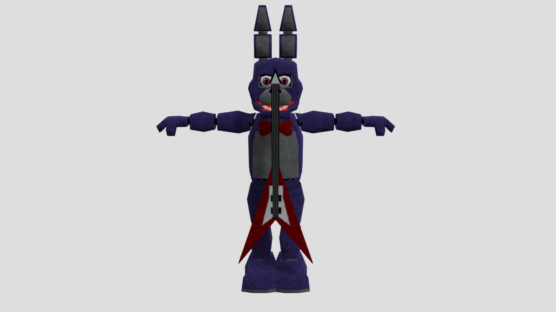 Low poly bonnie - Download Free 3D model by skylajade69 [7febbc7 ...