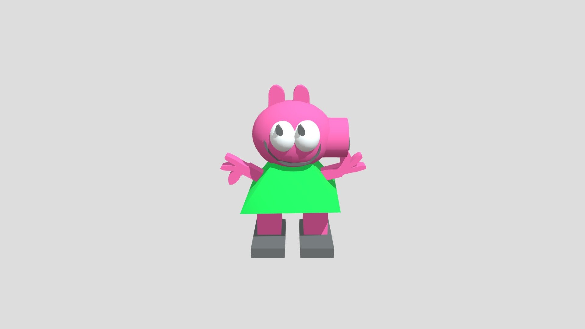 peppa-pig - Download Free 3D model by LN2819 [7fec34b] - Sketchfab