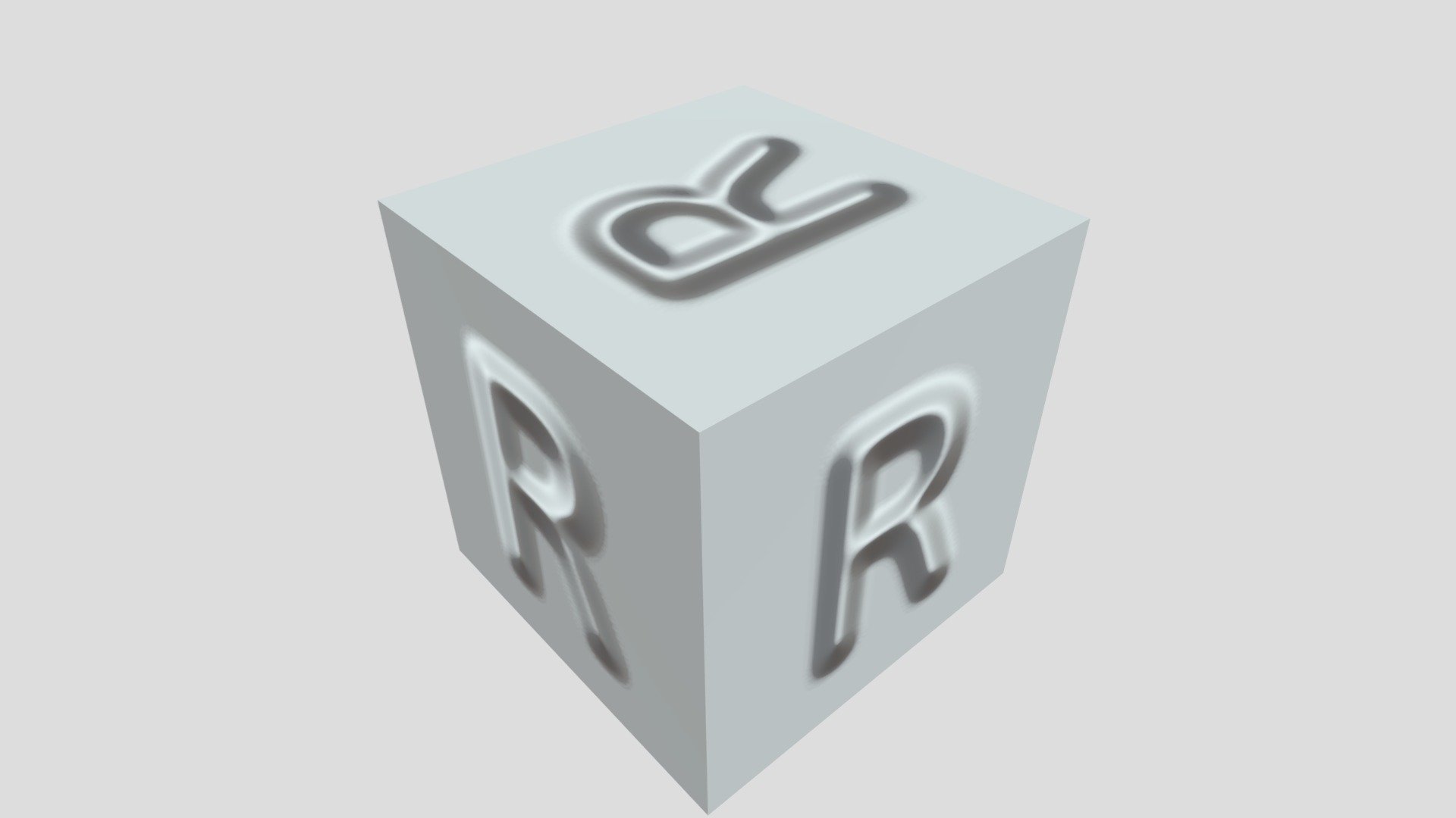 R Normal Cube Reversed X - Download Free 3D model by Eric Haines ...