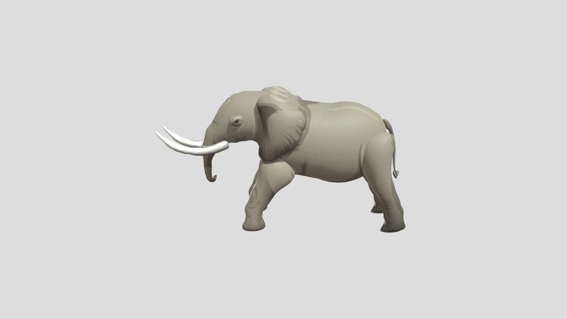 elephant - 3D model by 1ak (@12345aaronkoda) [7fed9bd] - Sketchfab