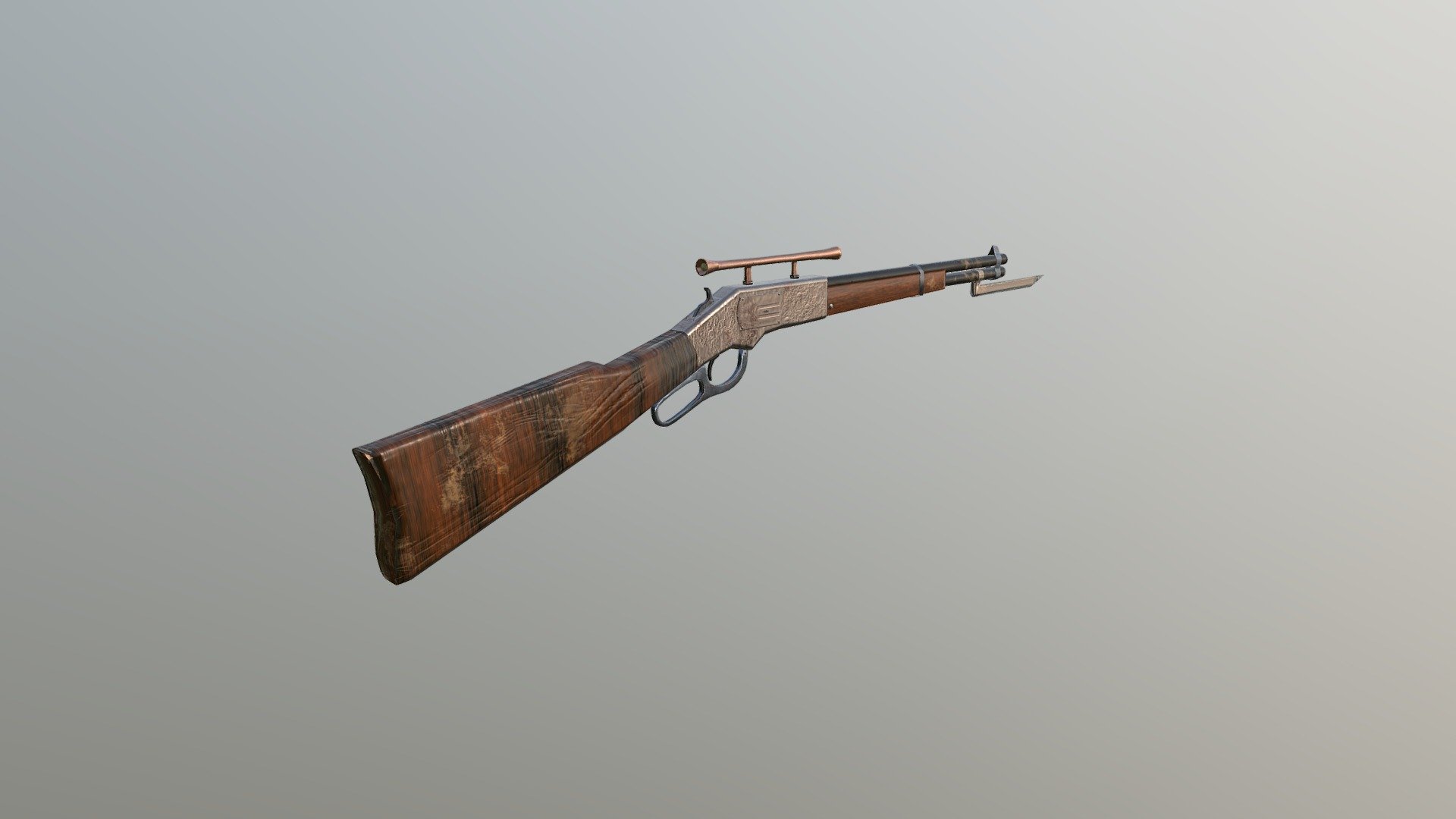 Winchester Rifle - 3D model by Lvvwke27 [7fef2b8] - Sketchfab