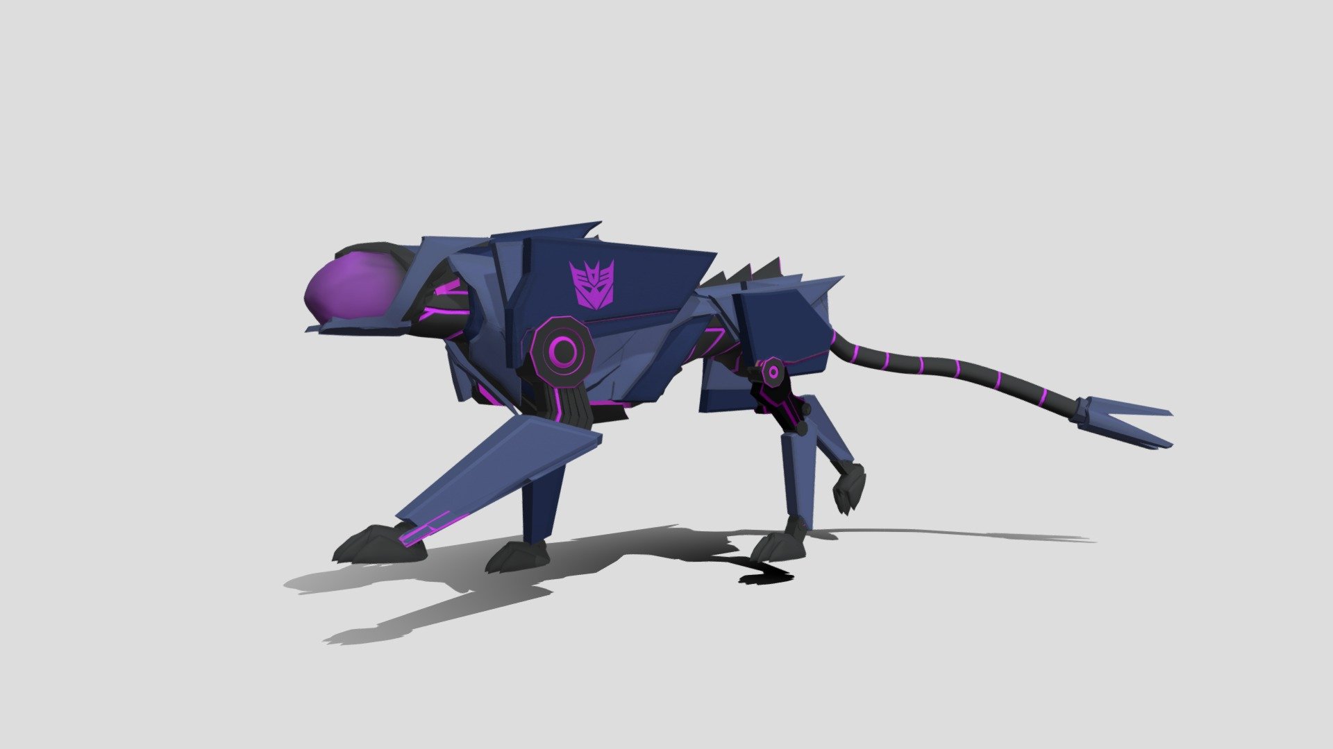 Cyber Cat/Cyber-Leopard - Download Free 3D model by Seendo [7fefea6 ...