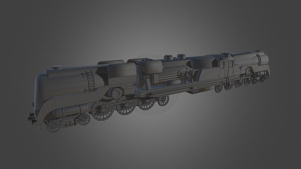 Garratt Turbomotive [W.I.P] - 3D model by Mr.Damien_Hazard (@damien ...