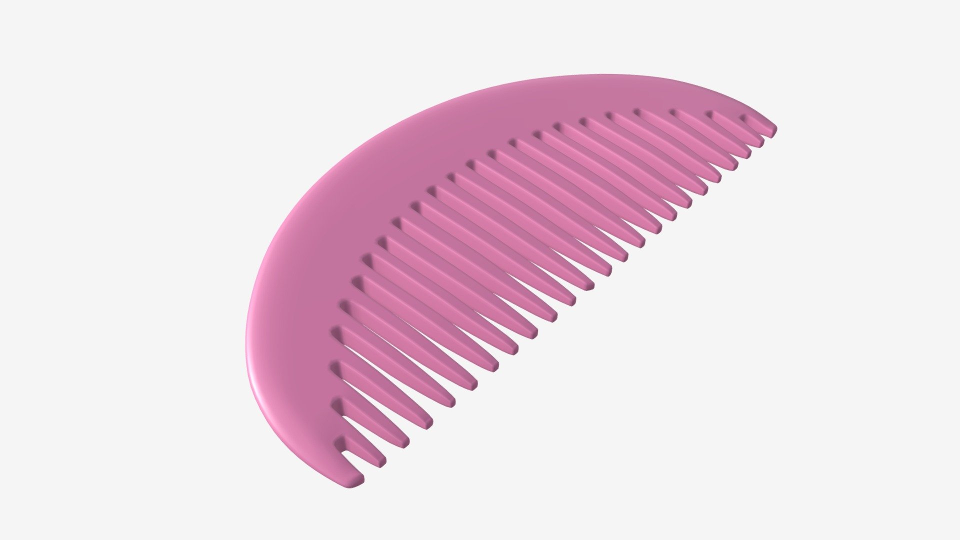Hair comb plastic type 2 - Buy Royalty Free 3D model by HQ3DMOD ...