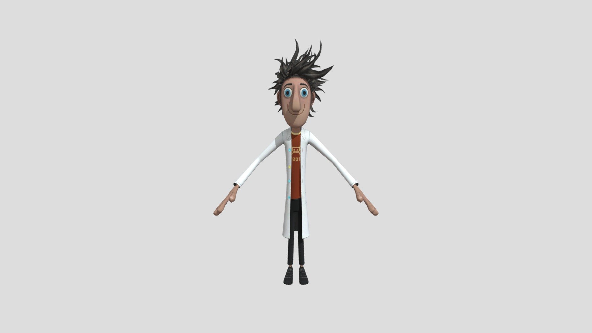Flint Lockwood - 3D model by littleeinsteinjune [7ff2b42] - Sketchfab