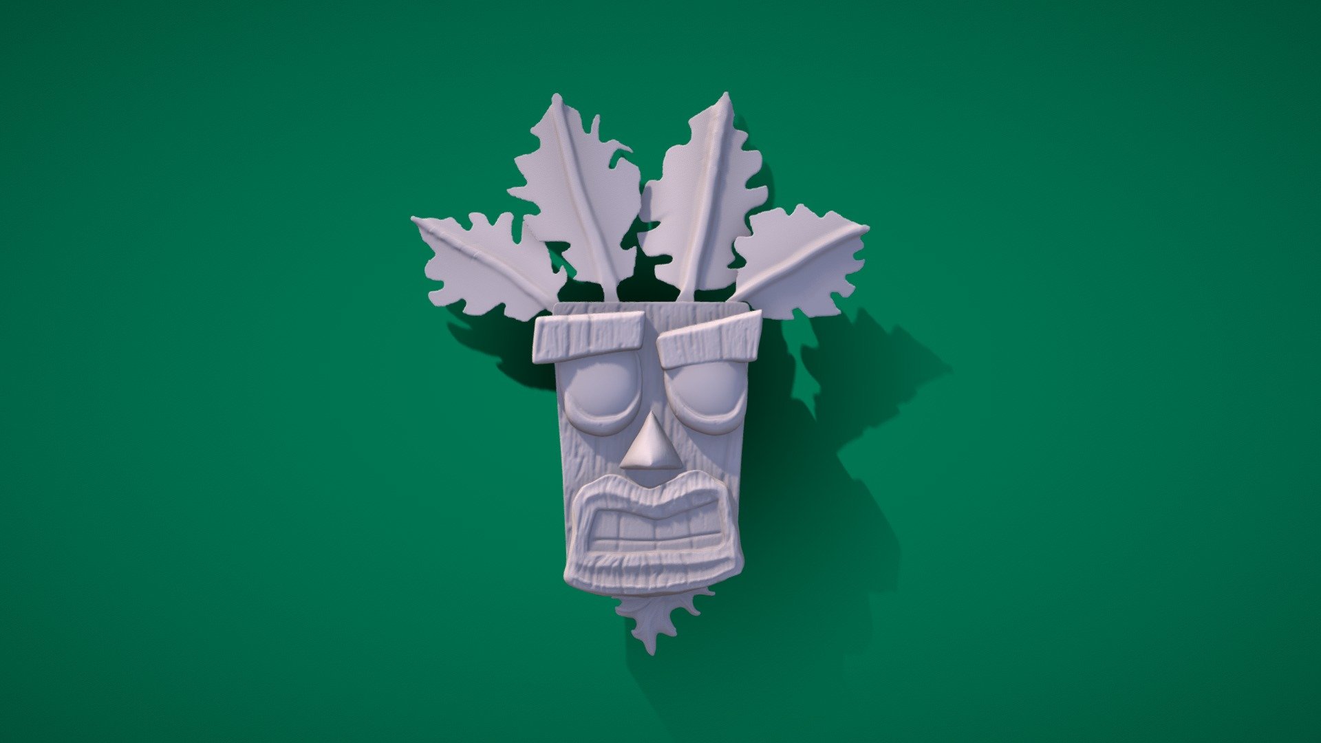 Aku Aku - Buy Royalty Free 3D model by Anna Gual (@annagualhz) [7ff4b3e ...