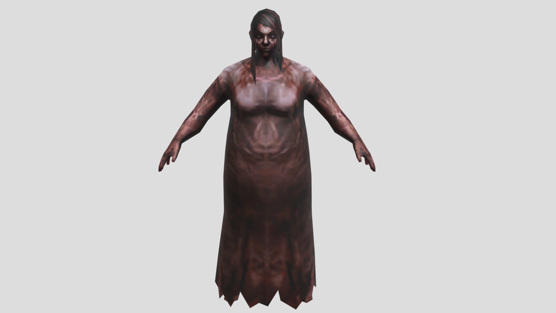 Dead frontier female_night_dress - Download Free 3D model by ...