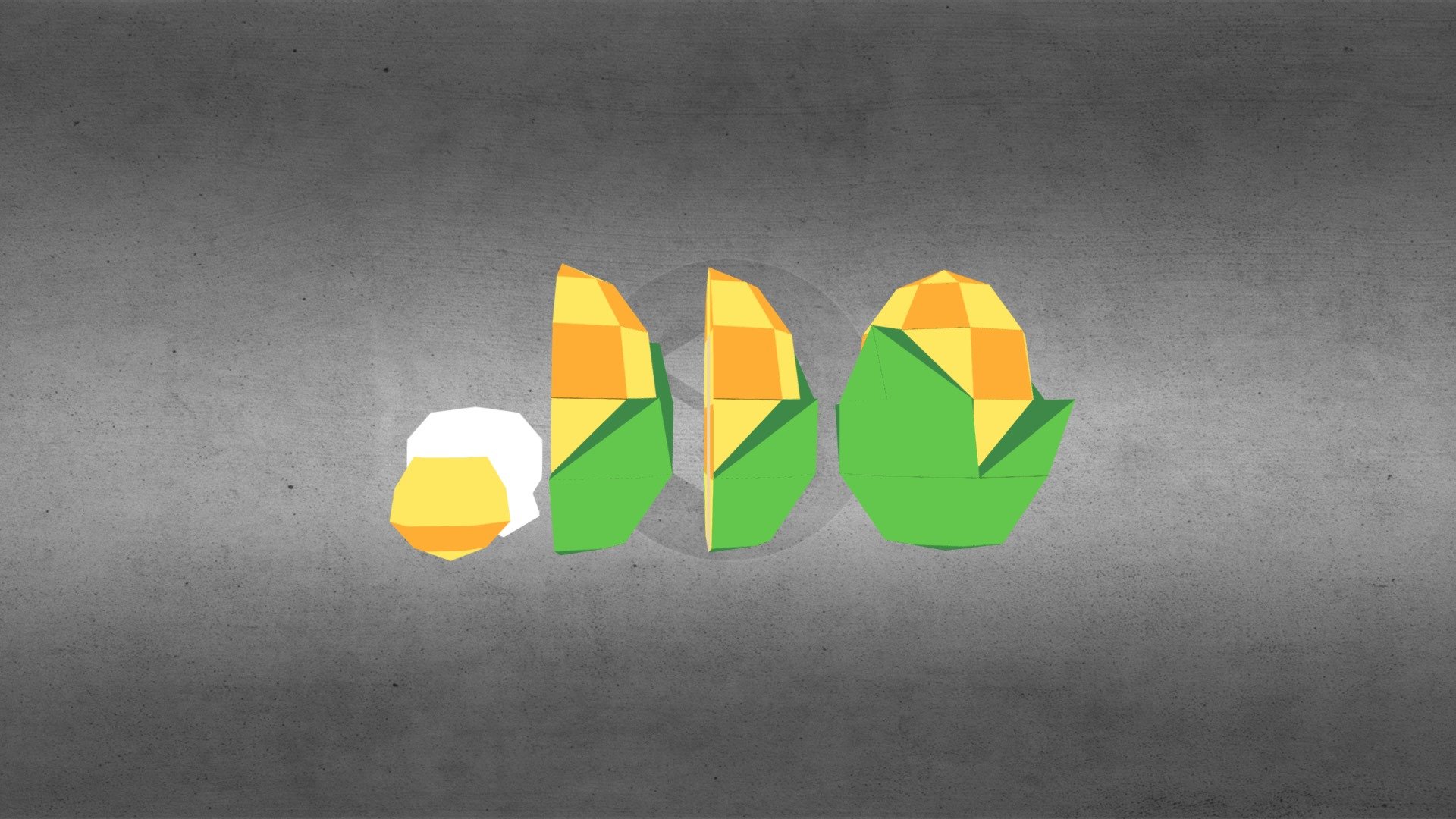low poly corn - Download Free 3D model by ohad.zak05 [7ff4f3a] - Sketchfab