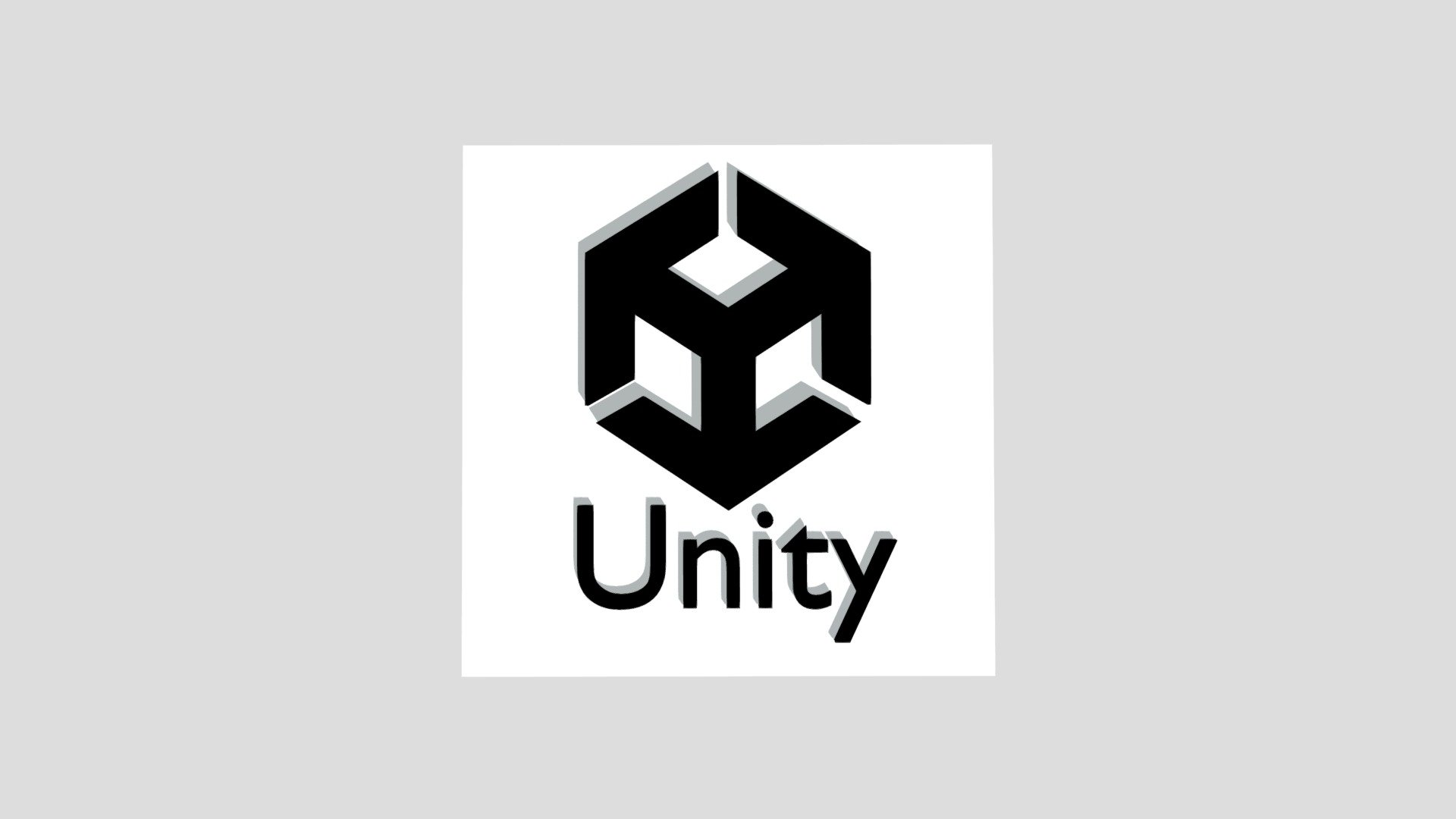 Unity Logo - Download Free 3D model by EZCartify (@callsudhir8087) [7ff5041] - Sketchfab