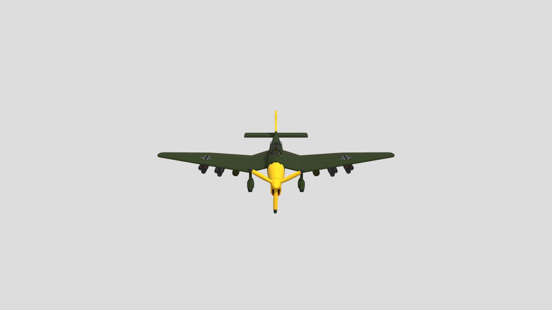 Junkers JU 87 'Stuka' - Download Free 3D model by xNotDumb [7ff5311 ...