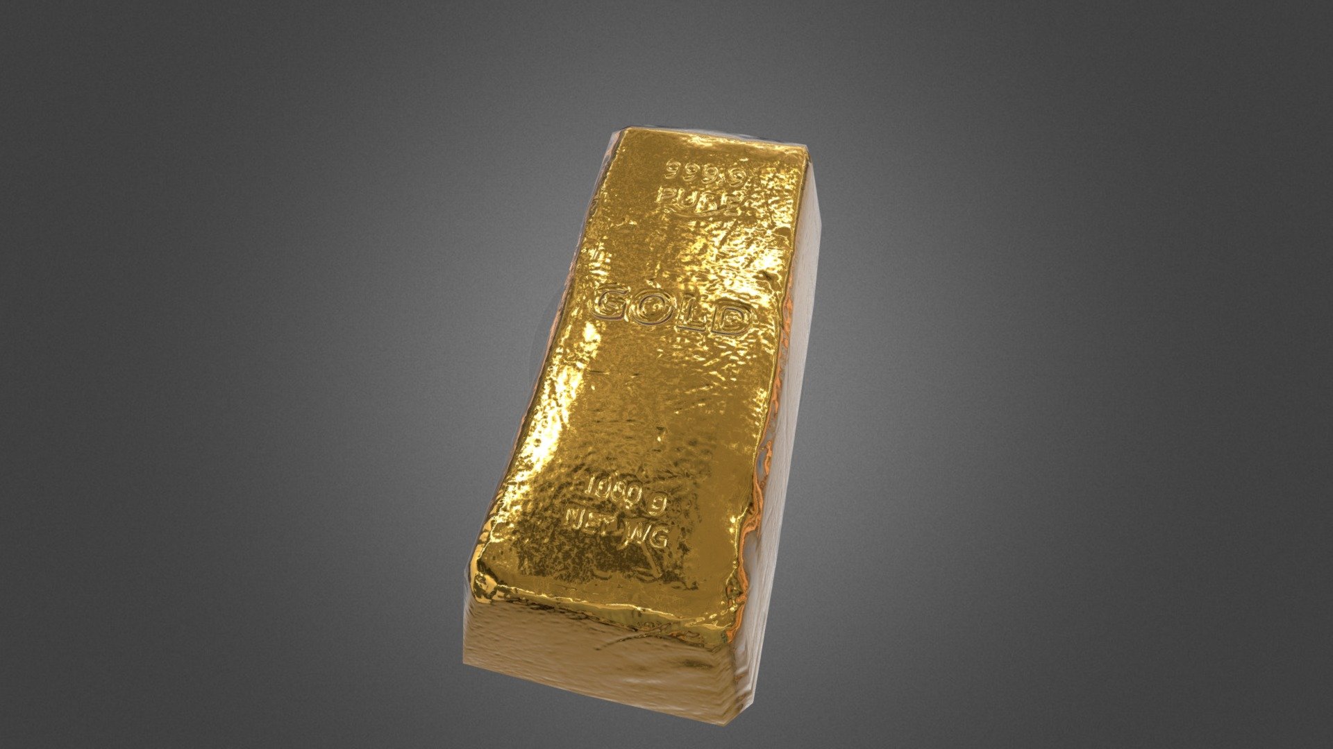 Gold_LowPoly - Download Free 3D model by K.Po [7ff53ba] - Sketchfab
