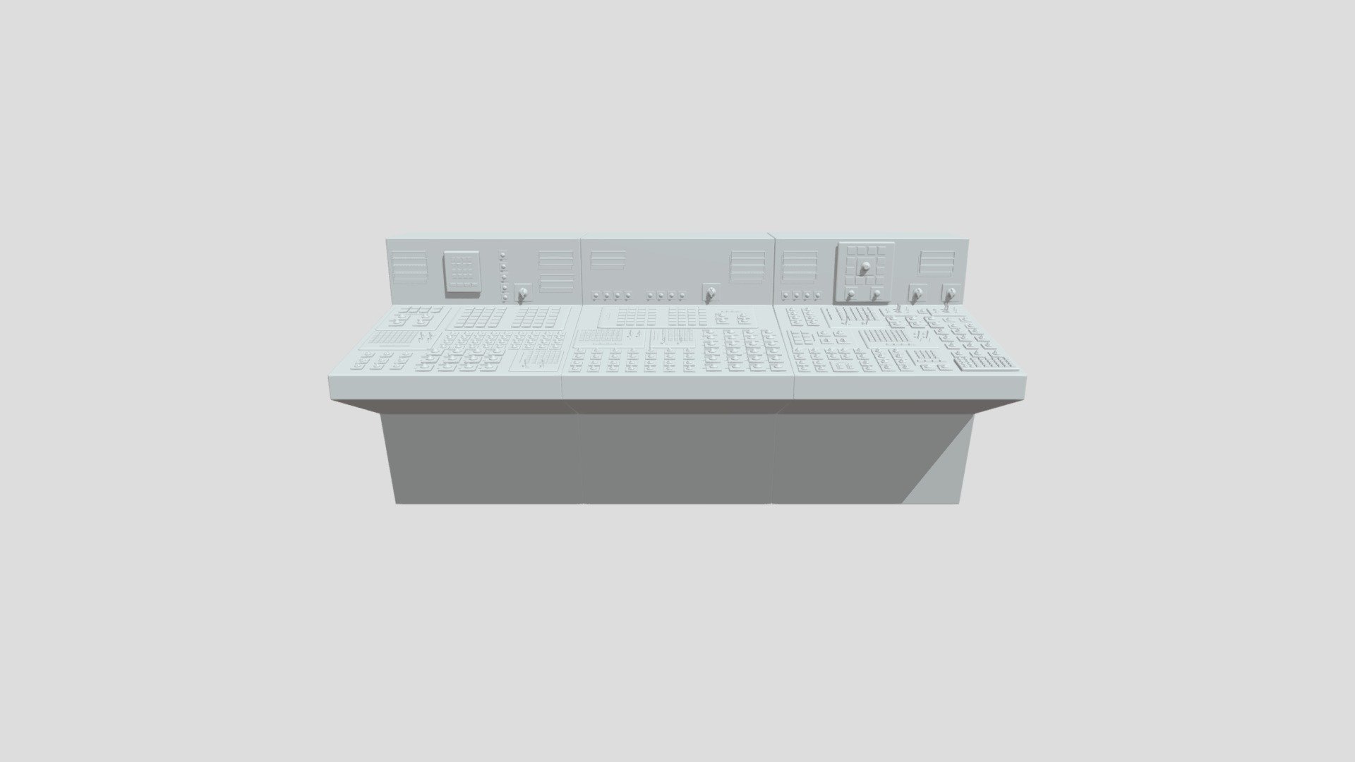 Nuclear reactor console - Download Free 3D model by MayaTheWeasel ...