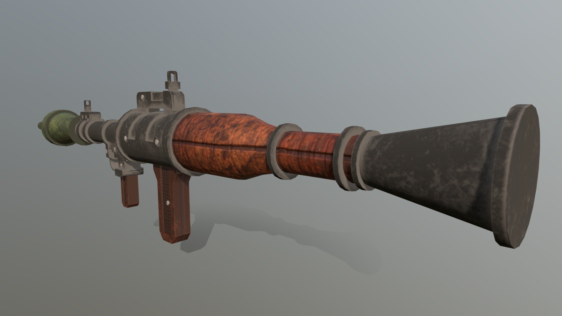 Rocket-propelled grenade - 3D model by gamecrio.com [7ff5e23] - Sketchfab