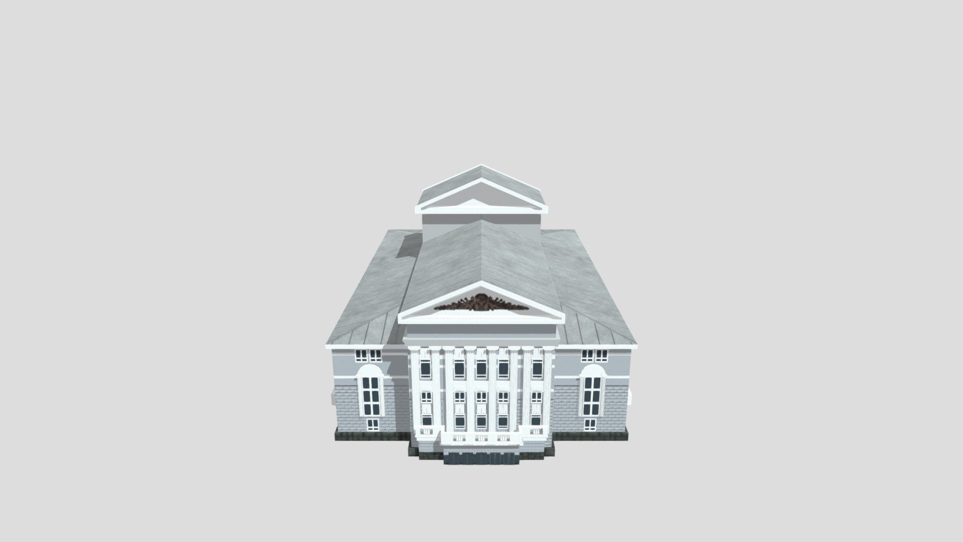 Perm Opera and Ballet Theater - 3D model by arpoint [7ff5f51] - Sketchfab