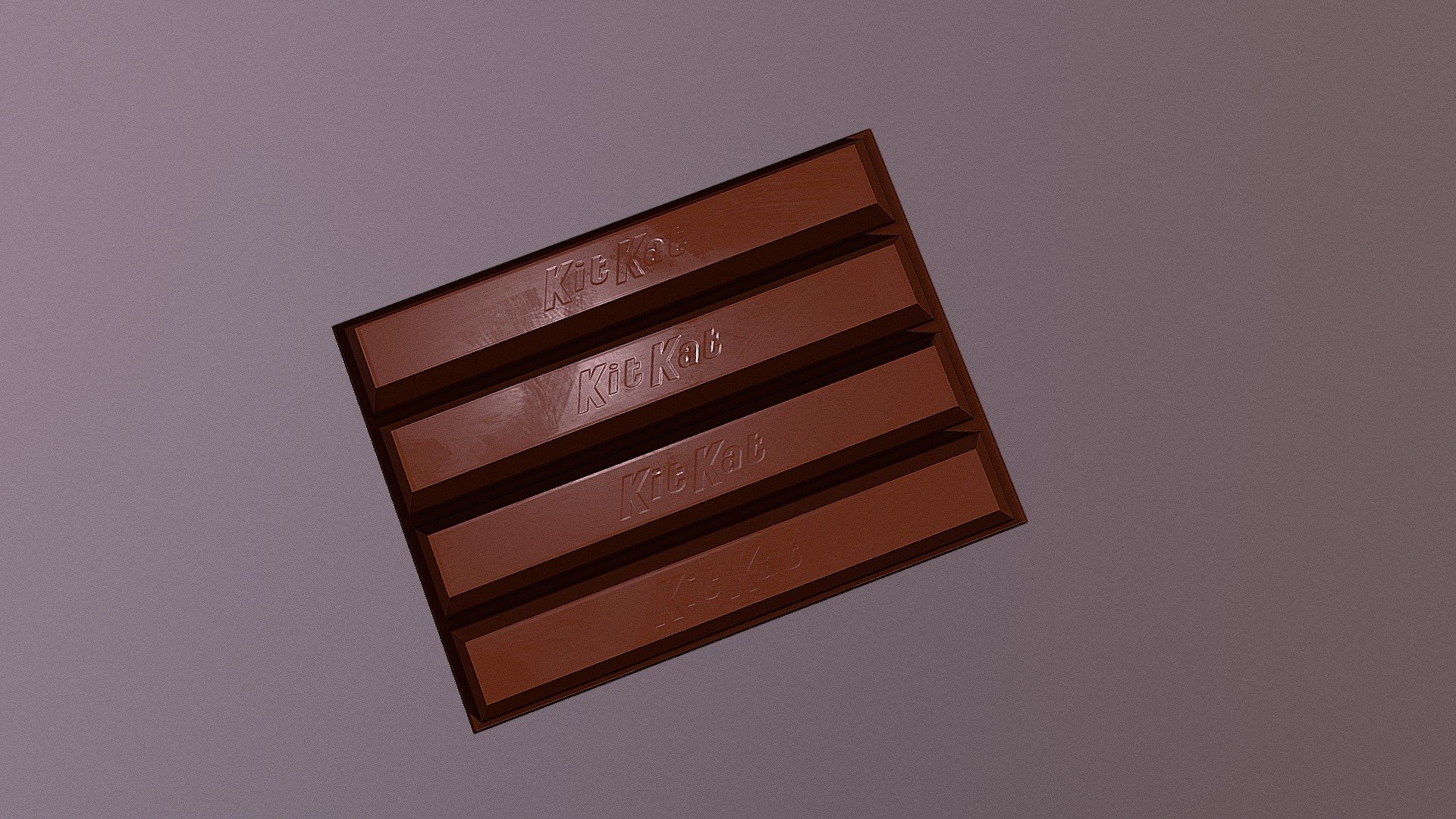 Low-poly Kit Kat Bar - 3D model by omarsacca [7ff71ba] - Sketchfab