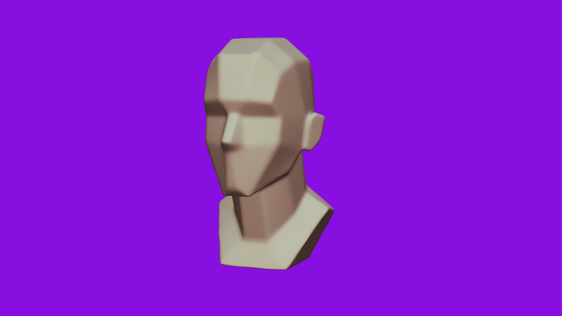 Zbrush head base - Download Free 3D model by hexmeff [7ff989b] - Sketchfab