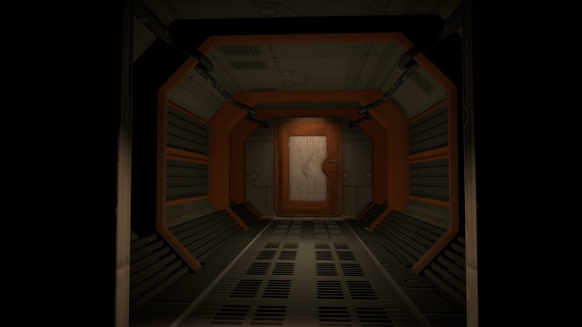 Corridor - 3D model by Dan Cliff (@dancliff_) [7ff9b51] - Sketchfab